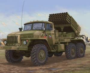 Russian 9P138 Grad-1 on Zil-131 By Trumpeter - Sukērumoderā