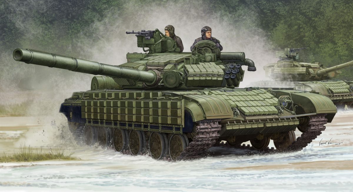 Soviet T-64BV Main Battle Tank - Sukērumoderā