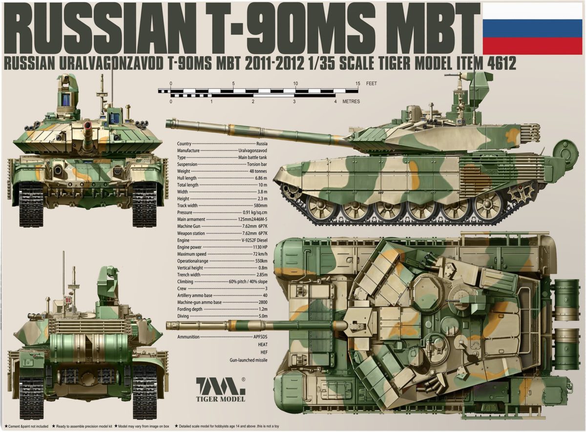 Russian T-72B3M w/ 4S24 ERA & KMT-8 Mine Clearing System - Sukērumoderā